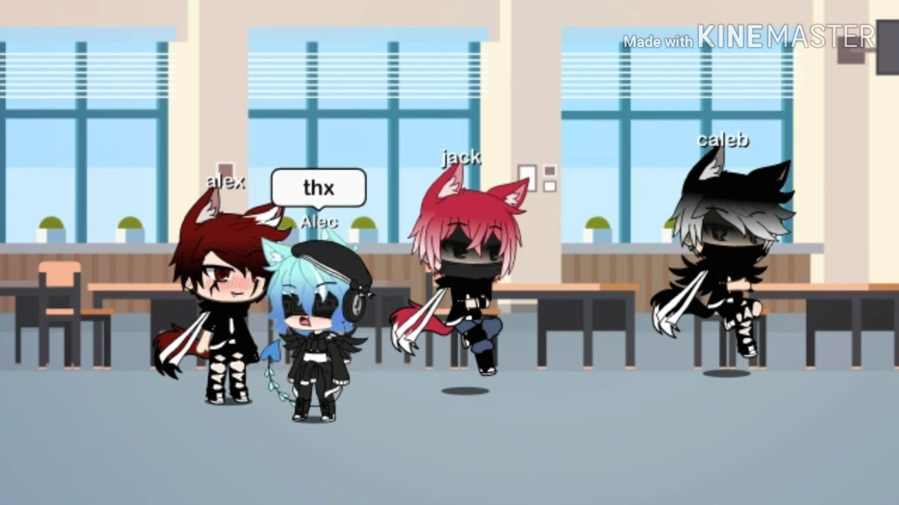 The alpha and the hybrid gacha life gay love story - YouTube