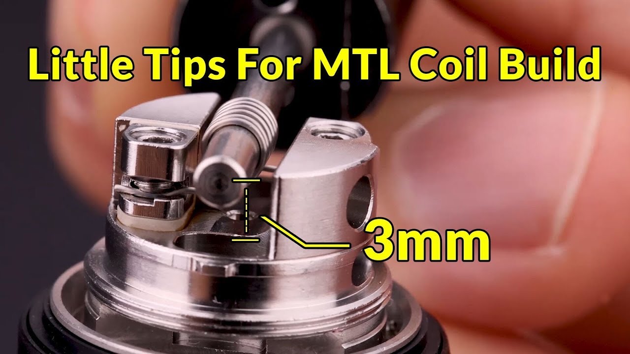 OXVA Tutorial: Some Tips for Building a Proper MTL Coil - YouTube