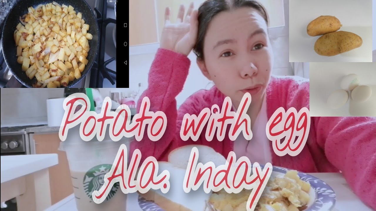 Potato with egg Ala inday - YouTube