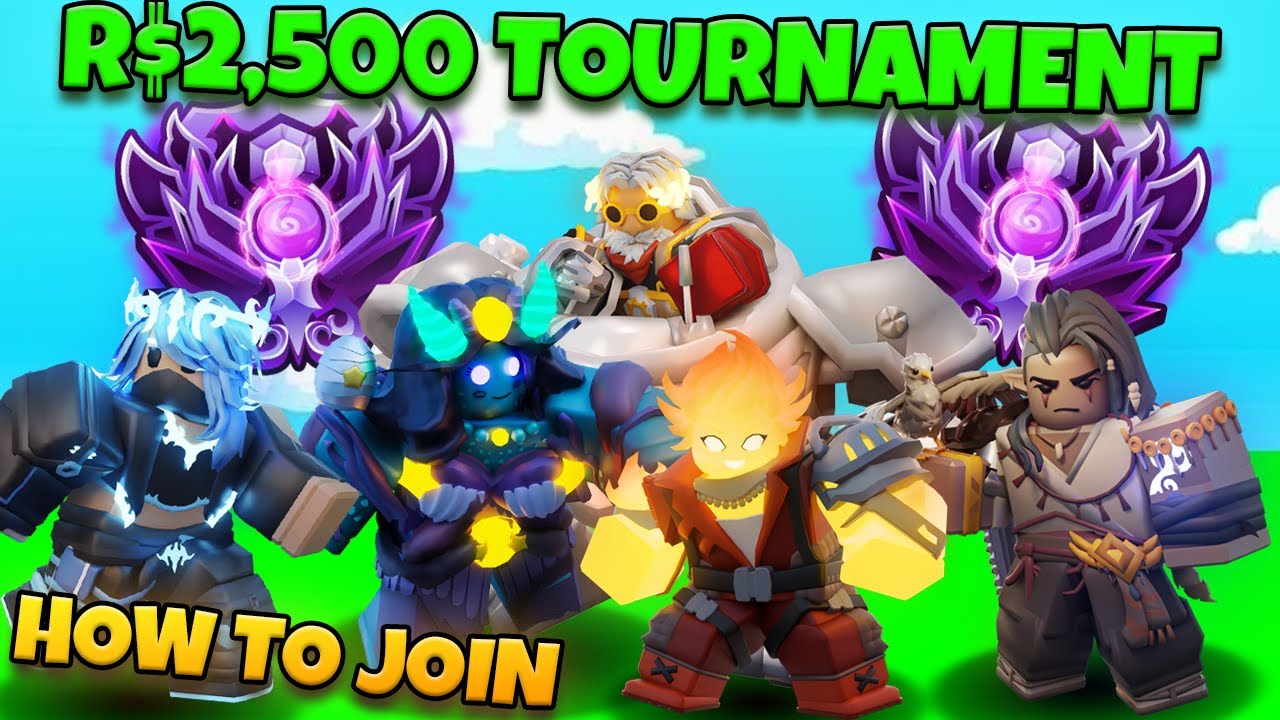 How to join my $2,500 ROBUX Tournament in Roblox BedWars - YouTube