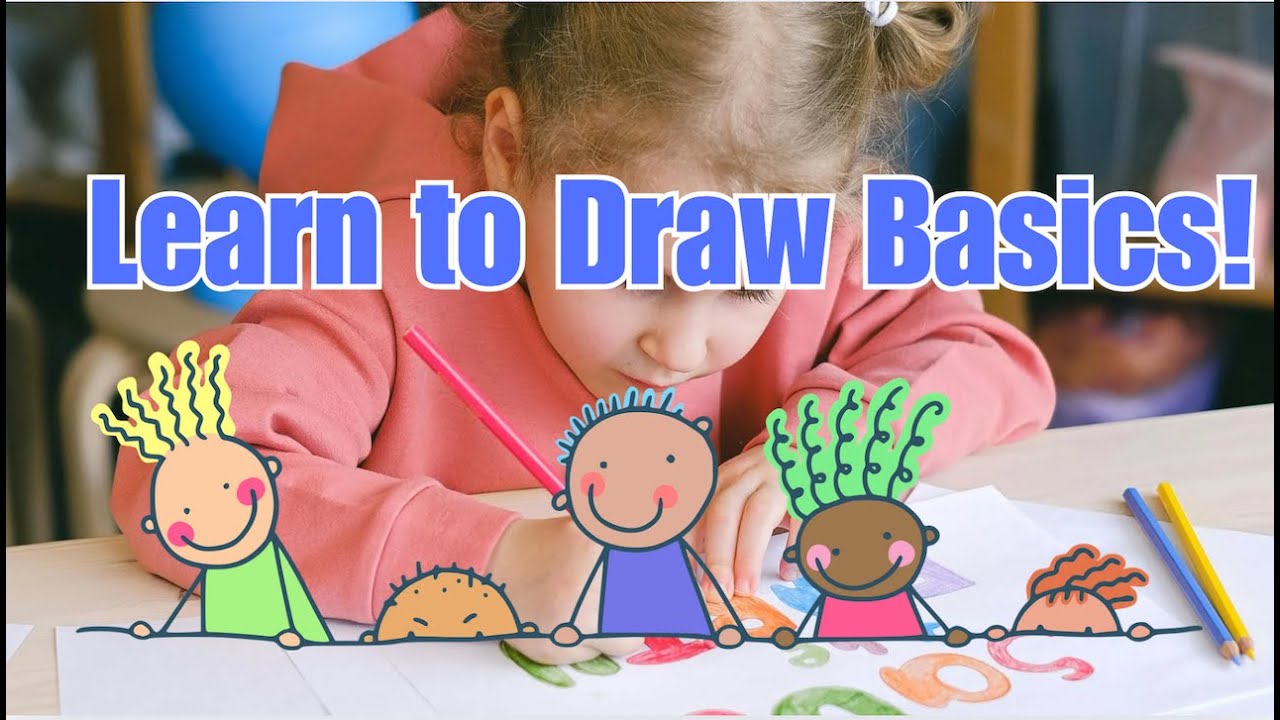 ️ Let's Draw! Fun & Easy Drawing Basics for Kids! 🎨🖍️ - YouTube