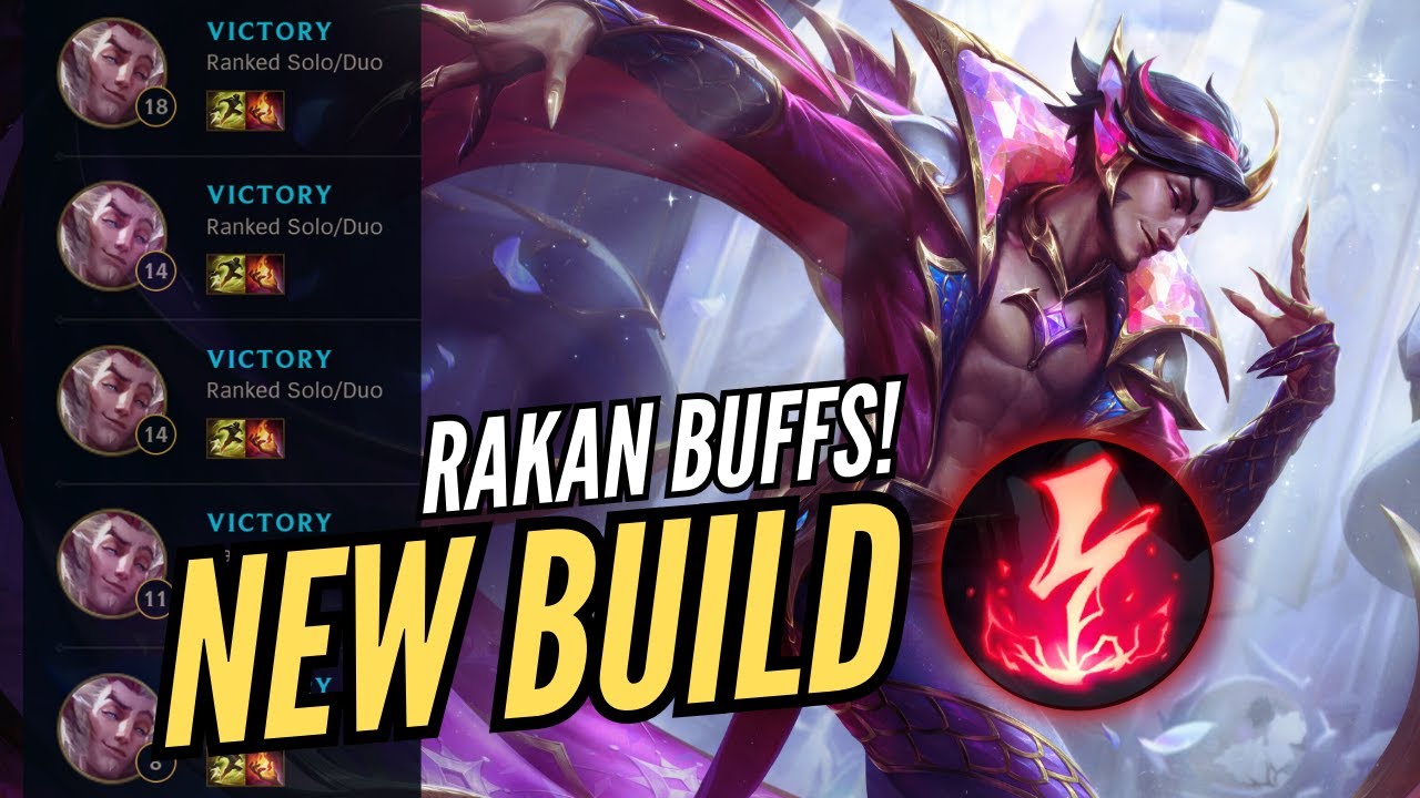 Rakan & Electrocute Buff = ONE SHOT Support Build! - Patch 25.S1.3 ...