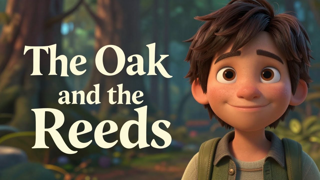 The Oak and the Reeds - Animated Fairy Tale - YouTube