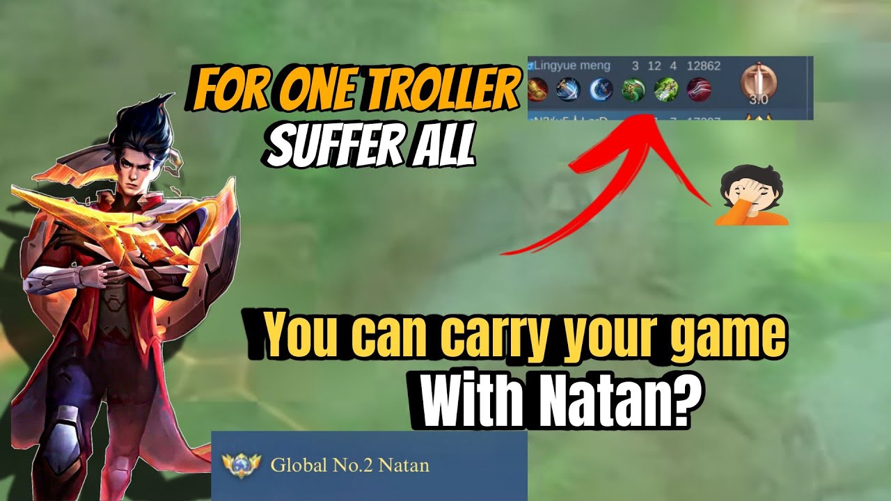 How To Carry Your Game When You Get a Troller Teammates - Top Global ...