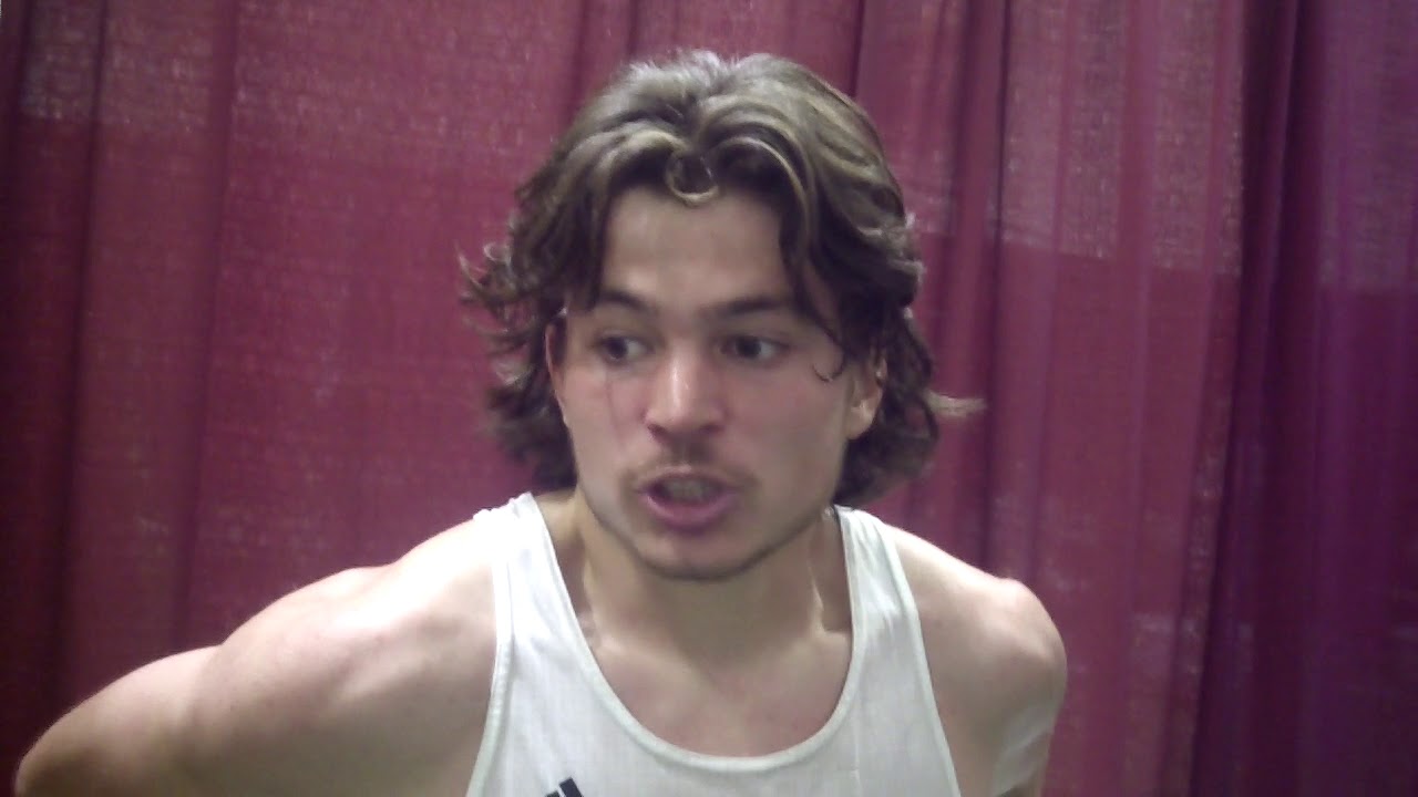 Southern Utah's Mike Tate after taking 4th in 5k at 2018 NCAA Indoors ...