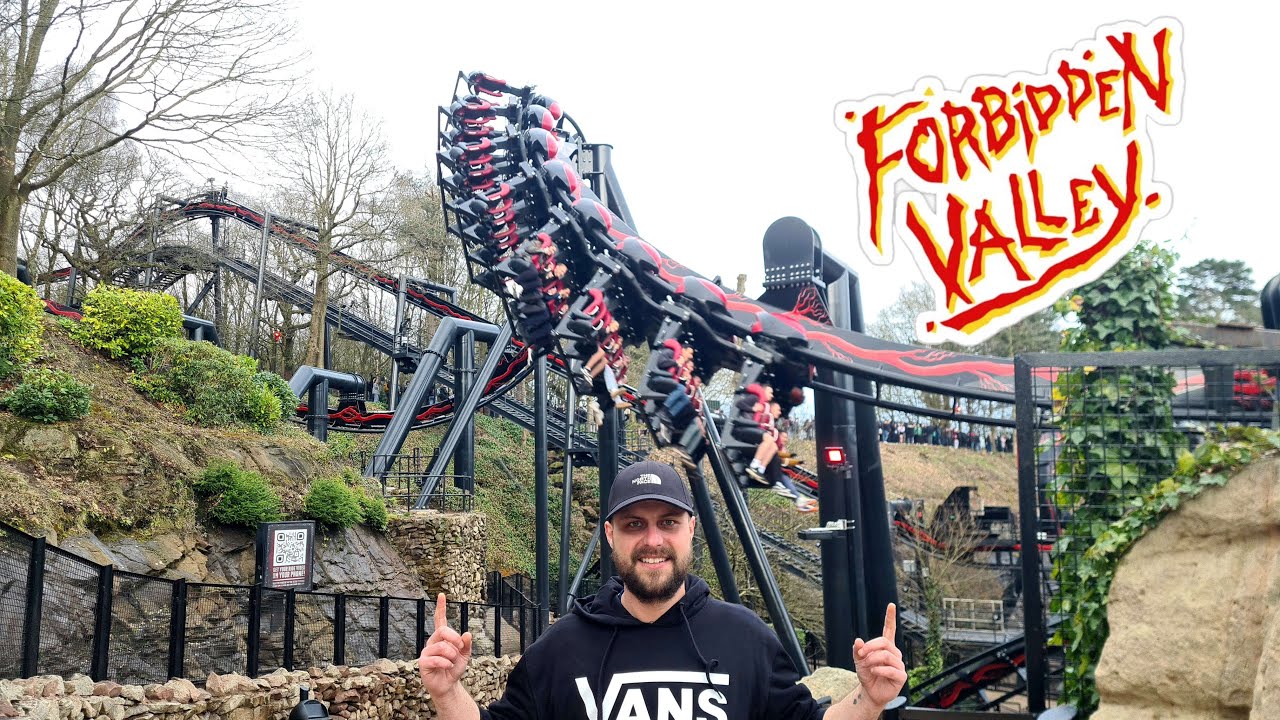 Forbidden Valley & Nemesis Reborn walkaround - Alton Towers Resort 22 ...