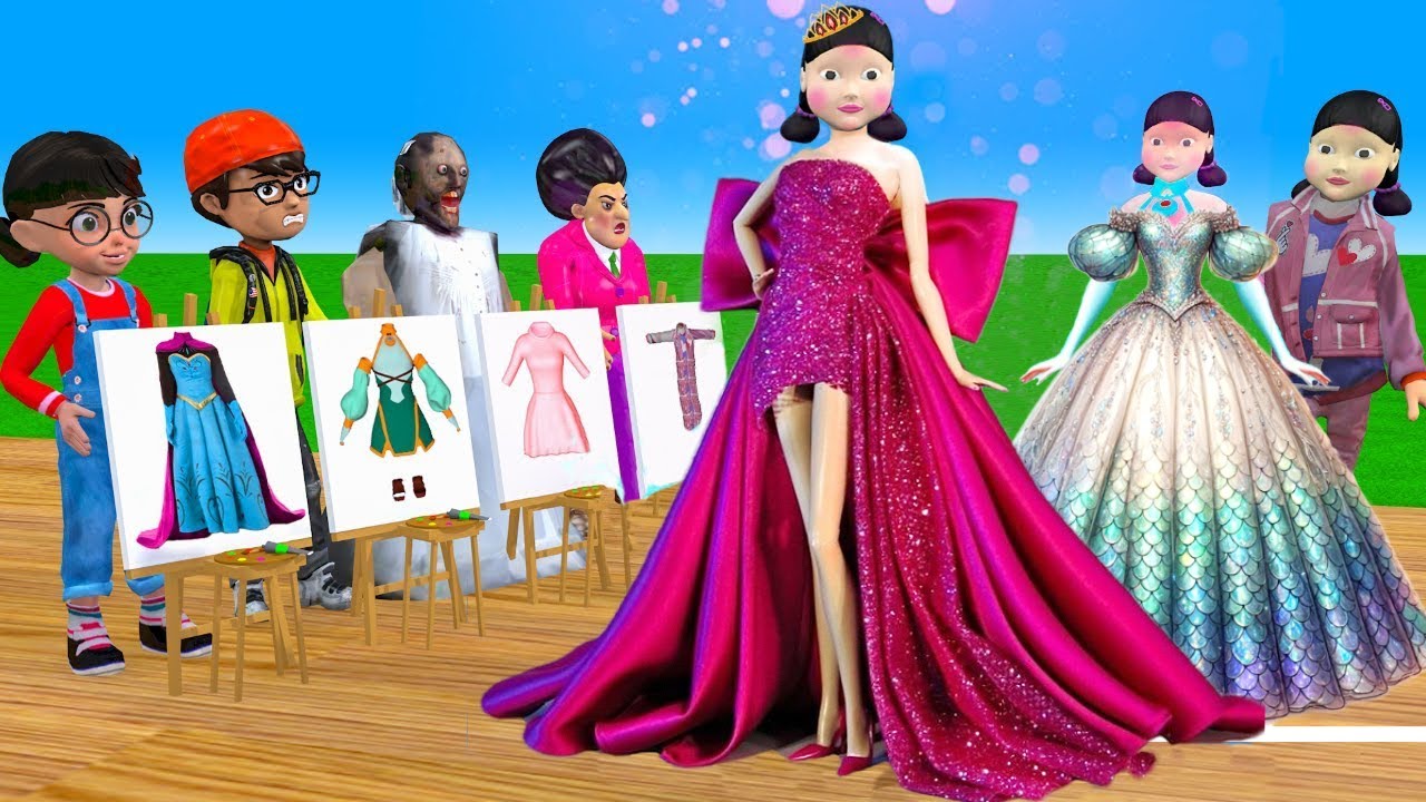 Squid Game 2 & Scary Teacher 3D Find Evil People Who Stole The Eggs ...