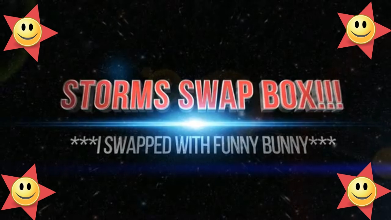 STORMS SWAP BOX WITH...FUNNY BUNNY!!! 📬 - YouTube