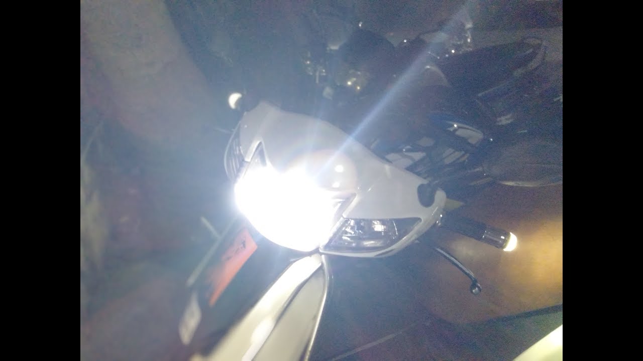 Correct procedure to install bar end lights on any two wheelers - YouTube