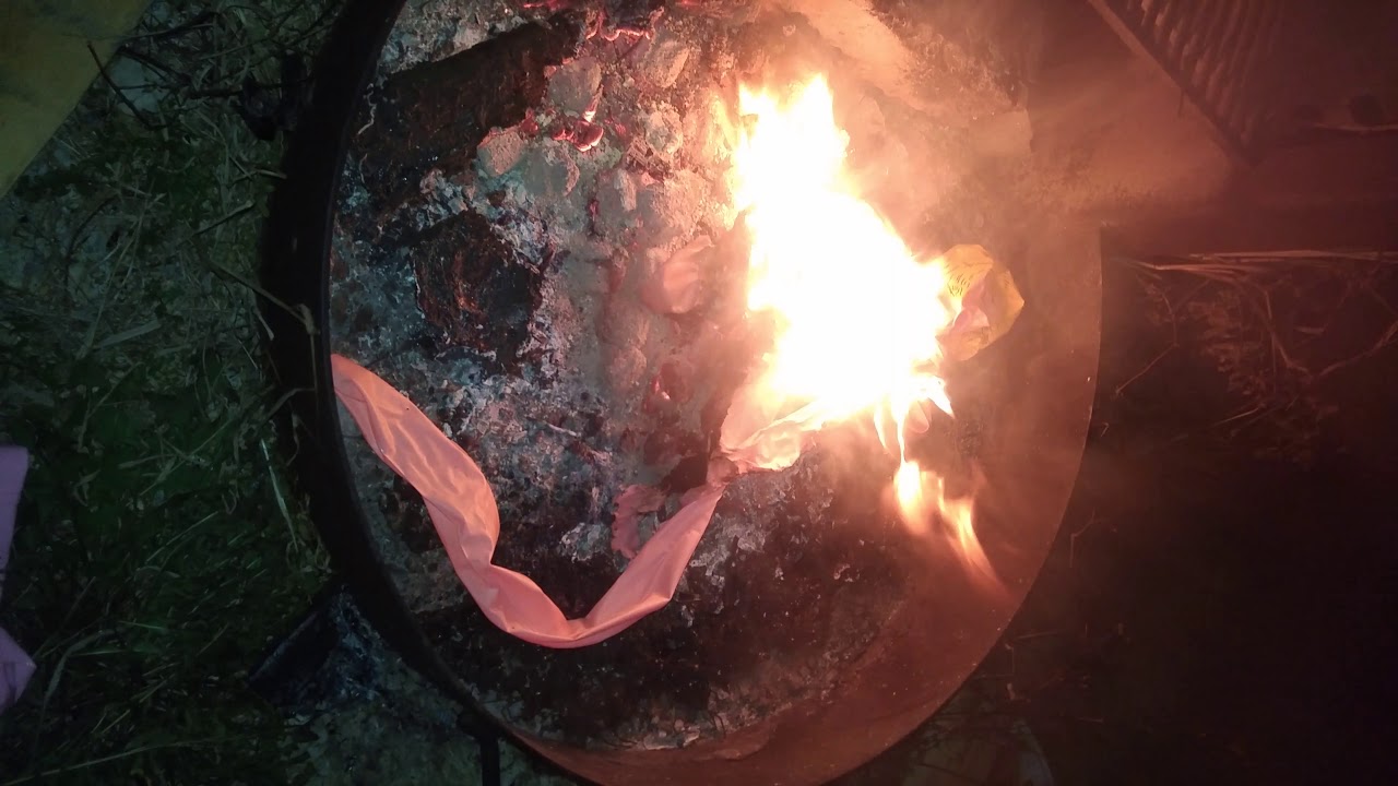 Blow up doll burn - YouTube