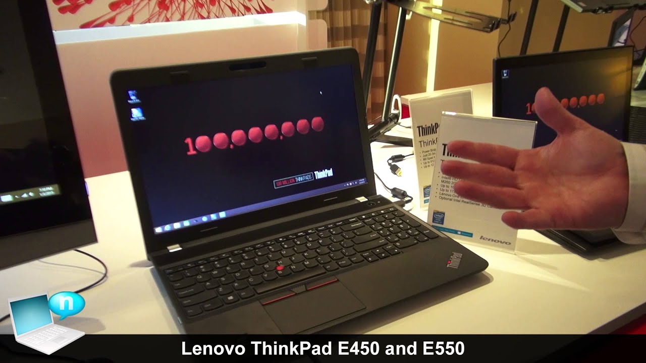 Lenovo ThinkPad E450 and E550 - YouTube