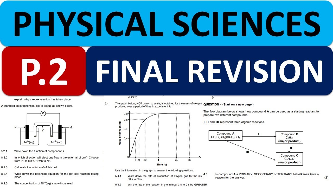 2024 PHYSICAL SCIENCES PAPER 2 GRADE 12 FINAL REVISION PREPAROTORY ...