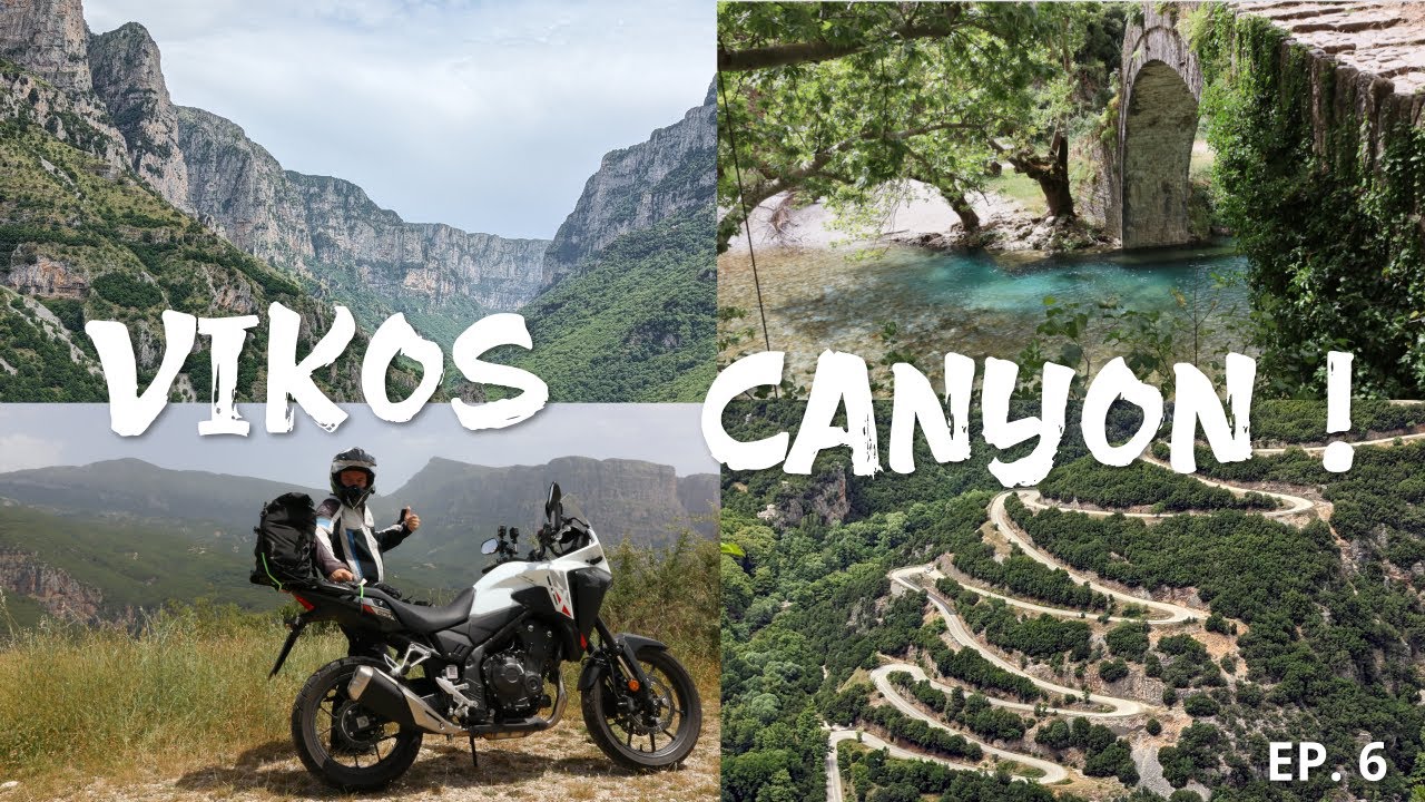 Episode 6 de notre aventure en Duo à moto 🇬🇷 Les Gorges de Vikos, un Canyon Spectaculaire en ...