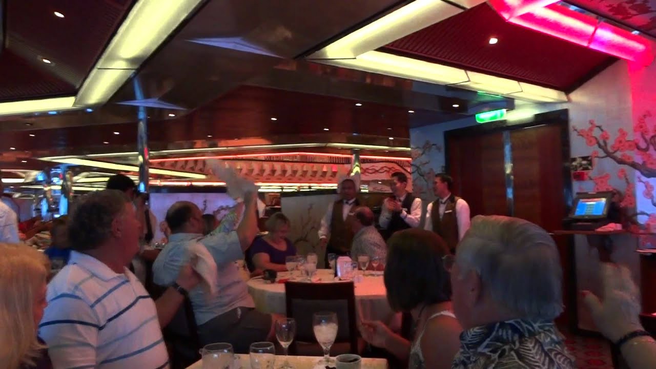 Carnival Glory, The goodbye song on last night - YouTube