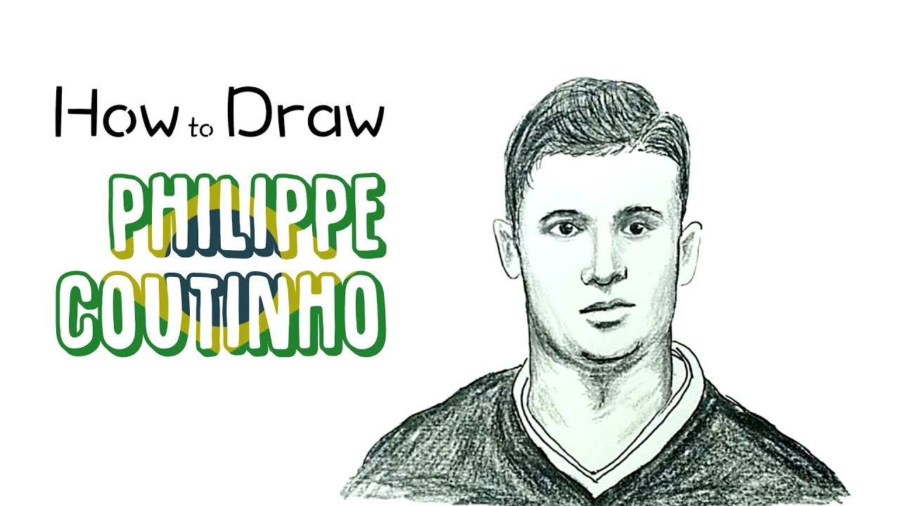 How to Draw Philippe Coutinho - YouTube
