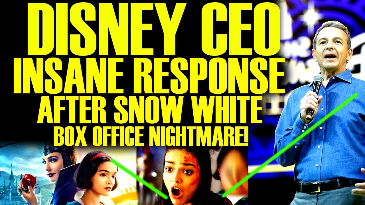 DISNEY CEO OUTBURST After SNOW WHITE Is Officially A Box Office ...