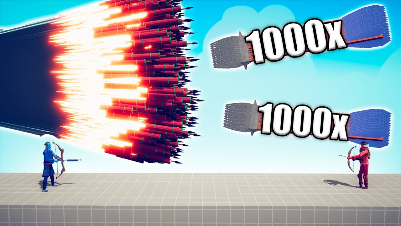 1000x OVERPOWERED POACHER vs EVERY GOD - TABS | Totally Accurate Battle ...