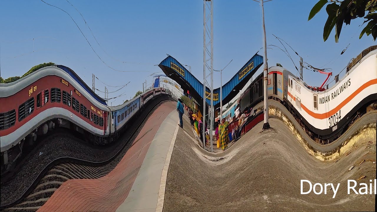 Outstanding Beauty of train movement - YouTube