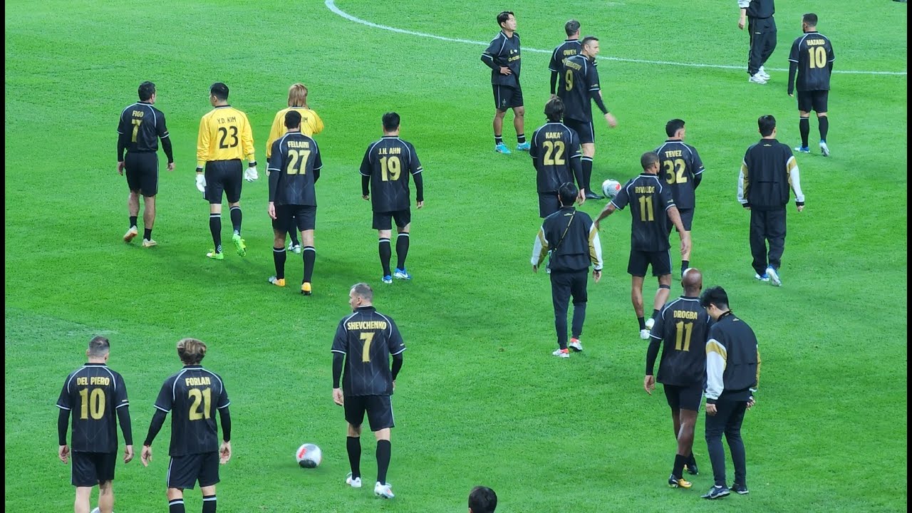 아이콘 매치 FC SPEAR 선수 소개 무편집본 (백넘버로 등장ㅎㄷㄷ) - YouTube