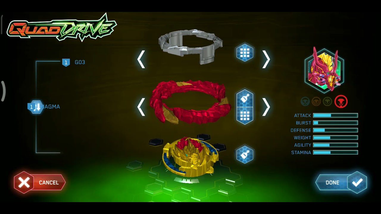 Db Beyblade Burst /Destruction Bellfyre Gameplay/New Db stadium - YouTube