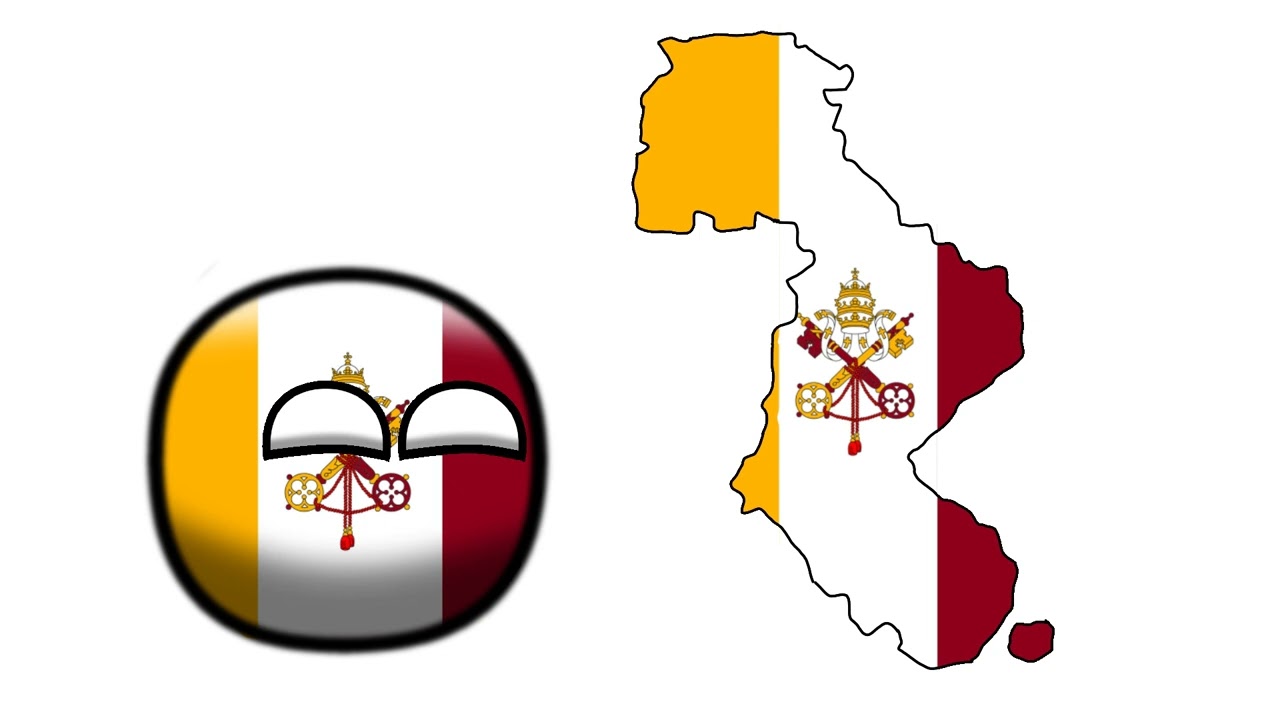 Then vs Now Countryball - Vatican City - YouTube