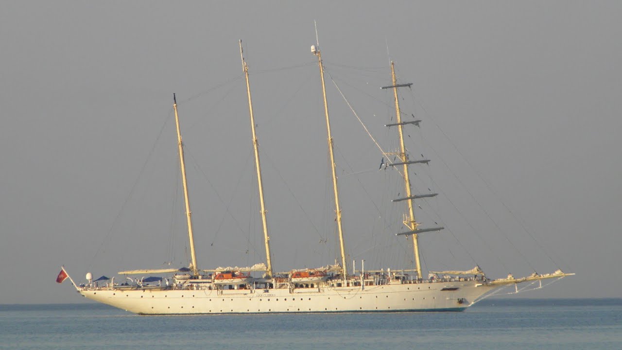 STAR CLIPPER🇲🇹 - Arrival at Katakolo Port, Greece [28/8/2024] - YouTube
