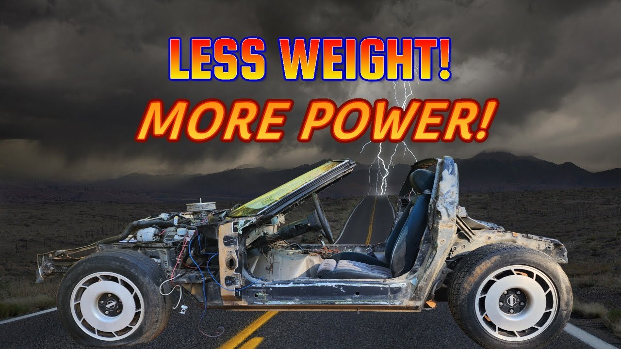 The Vette Kart! 1984 Corvette LESS WEIGHT= MORE POWER! - YouTube