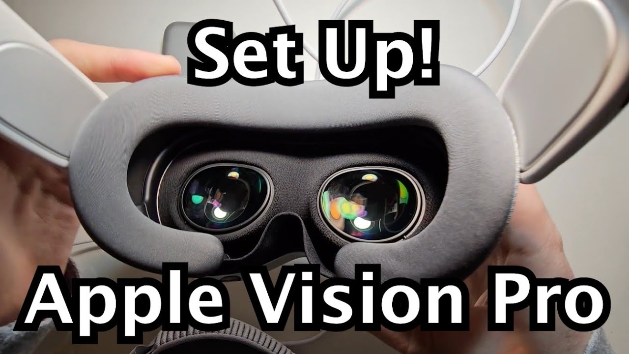 Apple Vision Pro - How to Set Up & Turn On! - YouTube