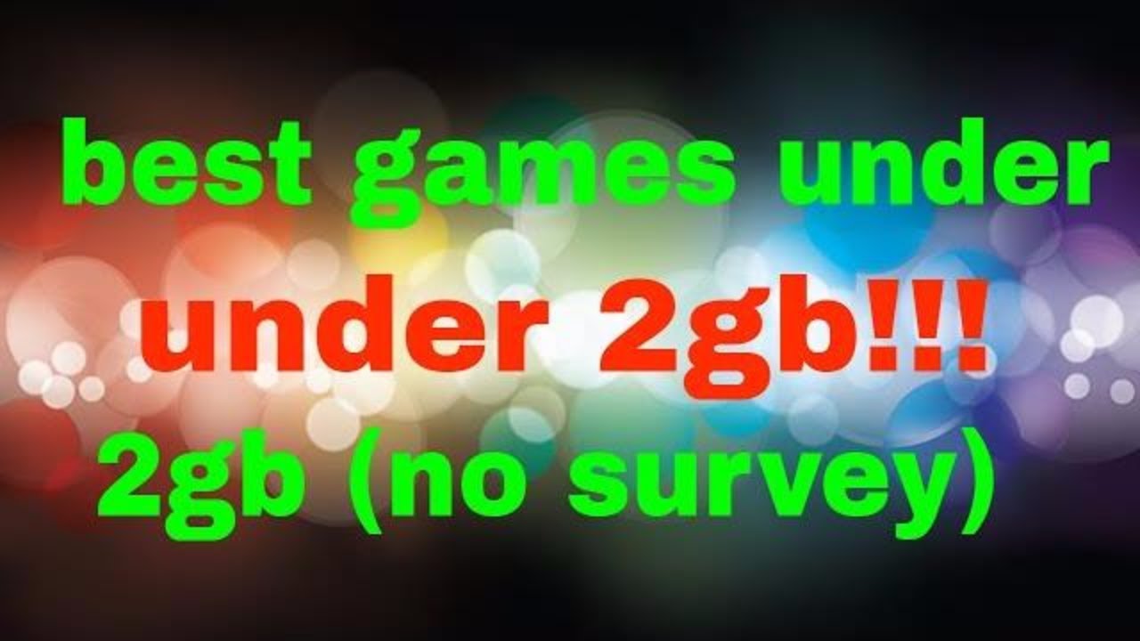 best pc games under 2gb (download links) (no survey) [Free Direct ...