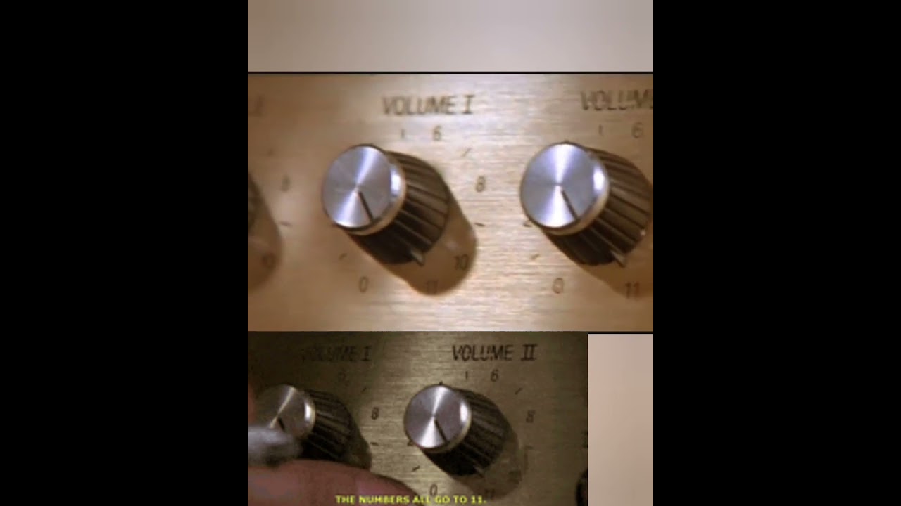 Spinal Tap - These go to 11 - YouTube