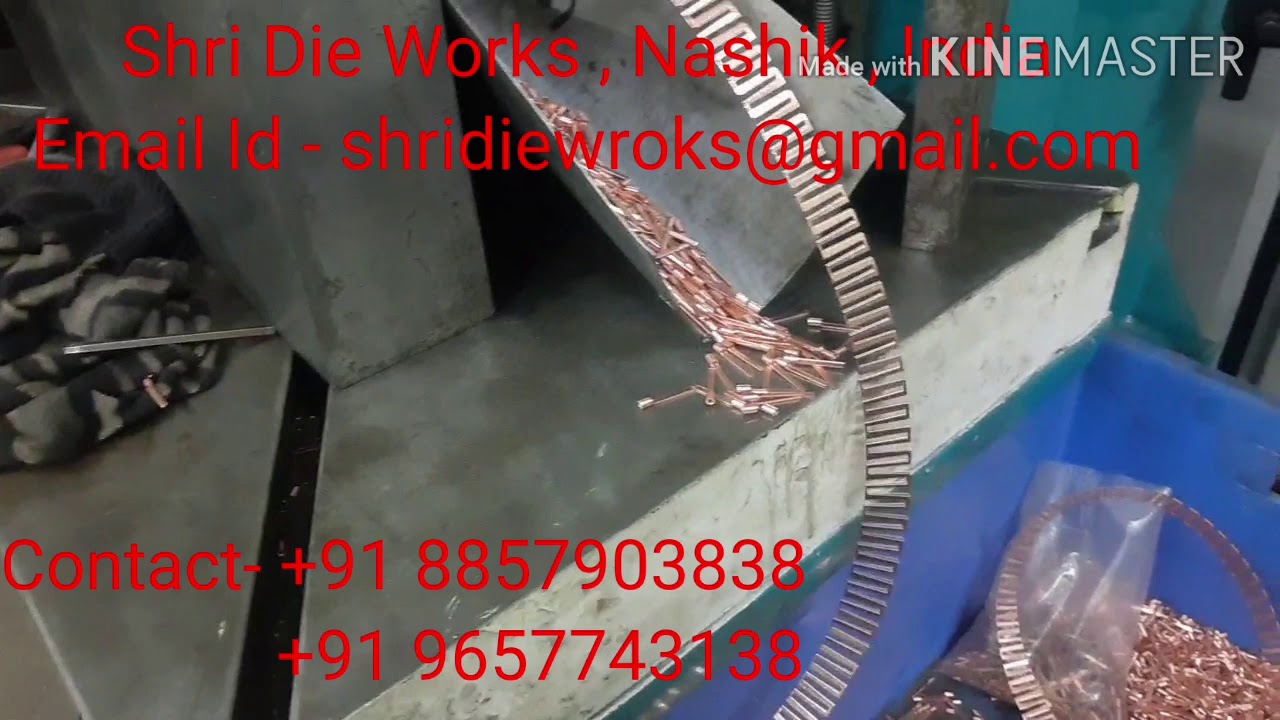 fully automatic lug machine - YouTube