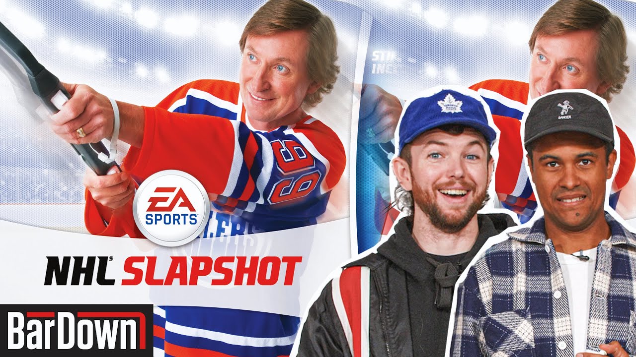 WAS NHL SLAPSHOT ACTUALLY THAT GOOD? - YouTube