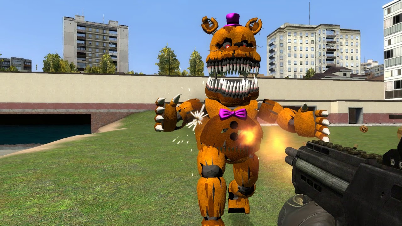 Gmod addon : FNAF 4 - YouTube