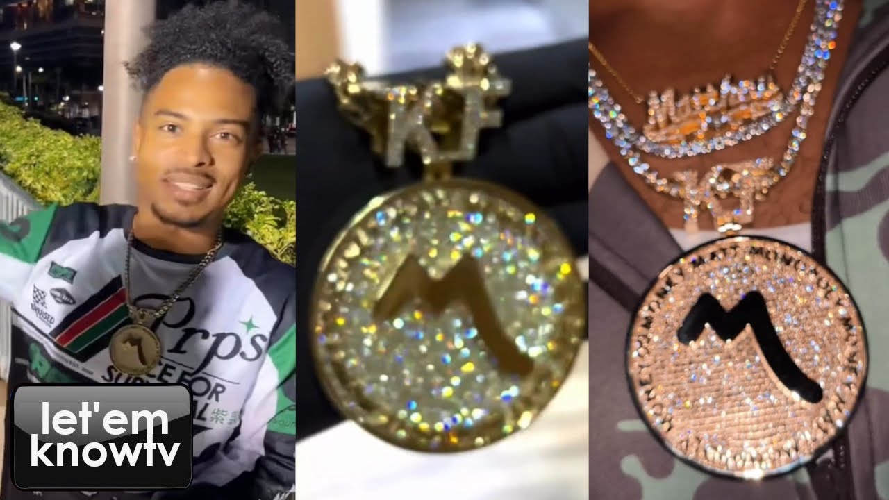 Kid Faze Just Dropped The Bag On This Amazing Diamond Piece From Stacks ...