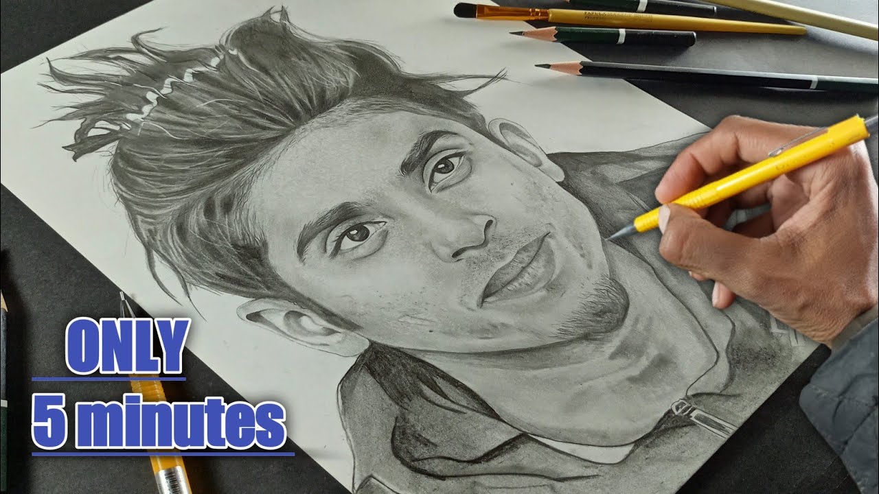 MC Stan drawing 🔥 #mcstan - YouTube