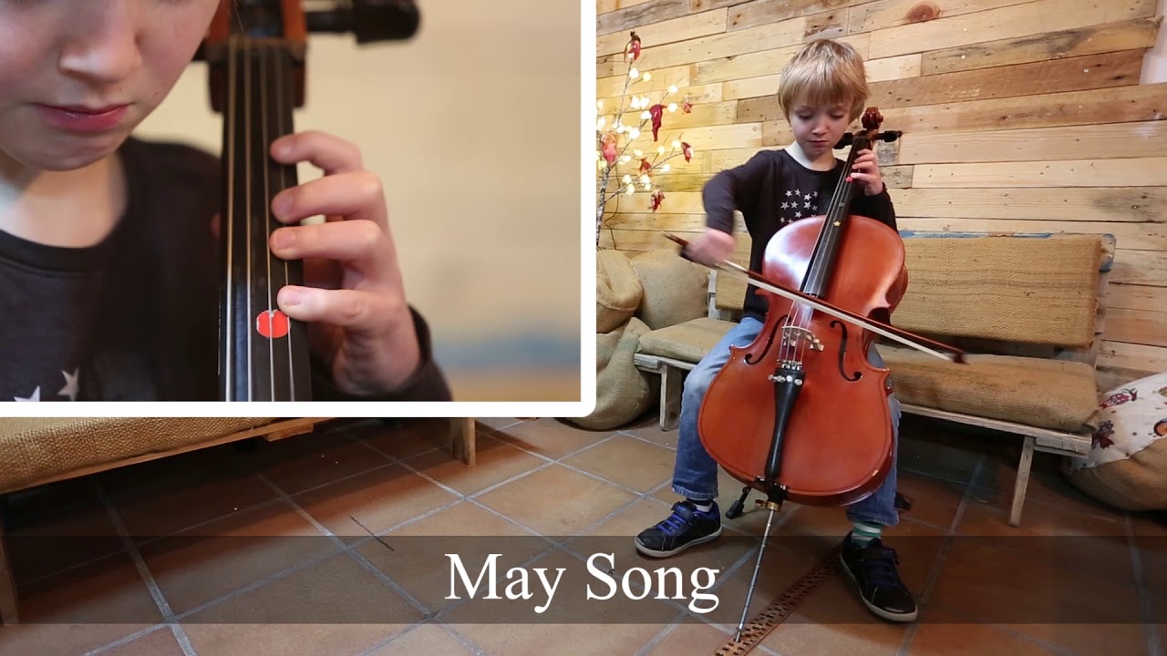 7. May Song - Cello tutorial by Timo- Suzuki book 1 - YouTube