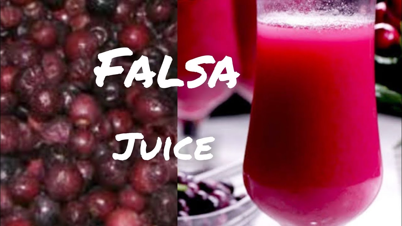 Falsa juice।Falsa sherbat recipe।फालसा जूस।How to make falsa juice ...