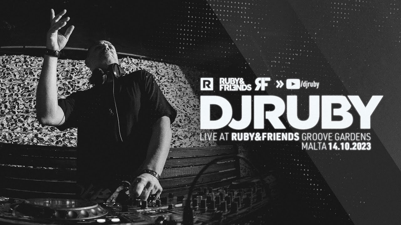 DJ Ruby at Ruby&friends | Groove Gardens Malta 14.10.23 | Progressive House | Video DJ Set - YouTube