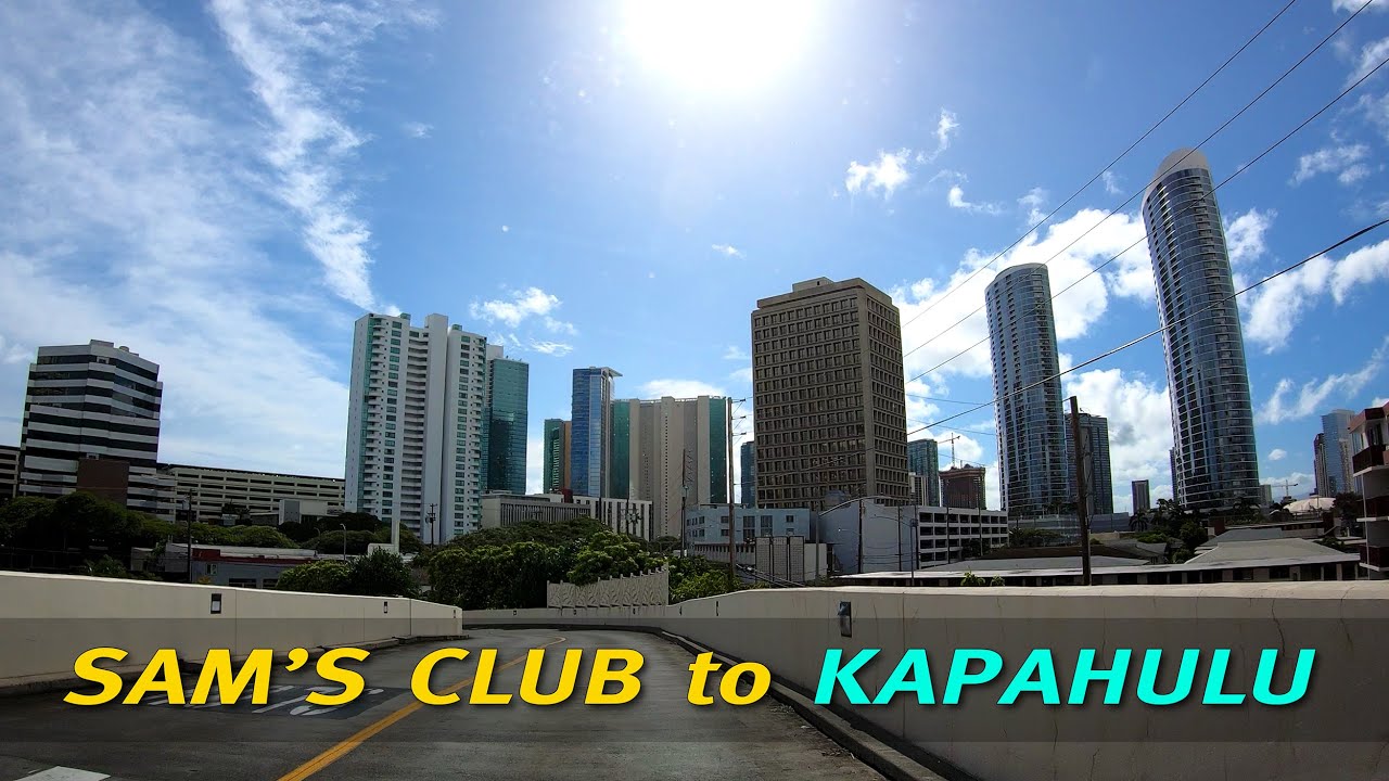 Walmart & Sam's Club to Kapahulu | Safeway, Post Office, Rainbow Drive ...