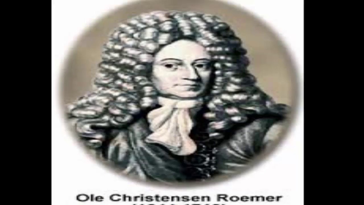 determination of the speed of light | galileo speed of light | olaus ...