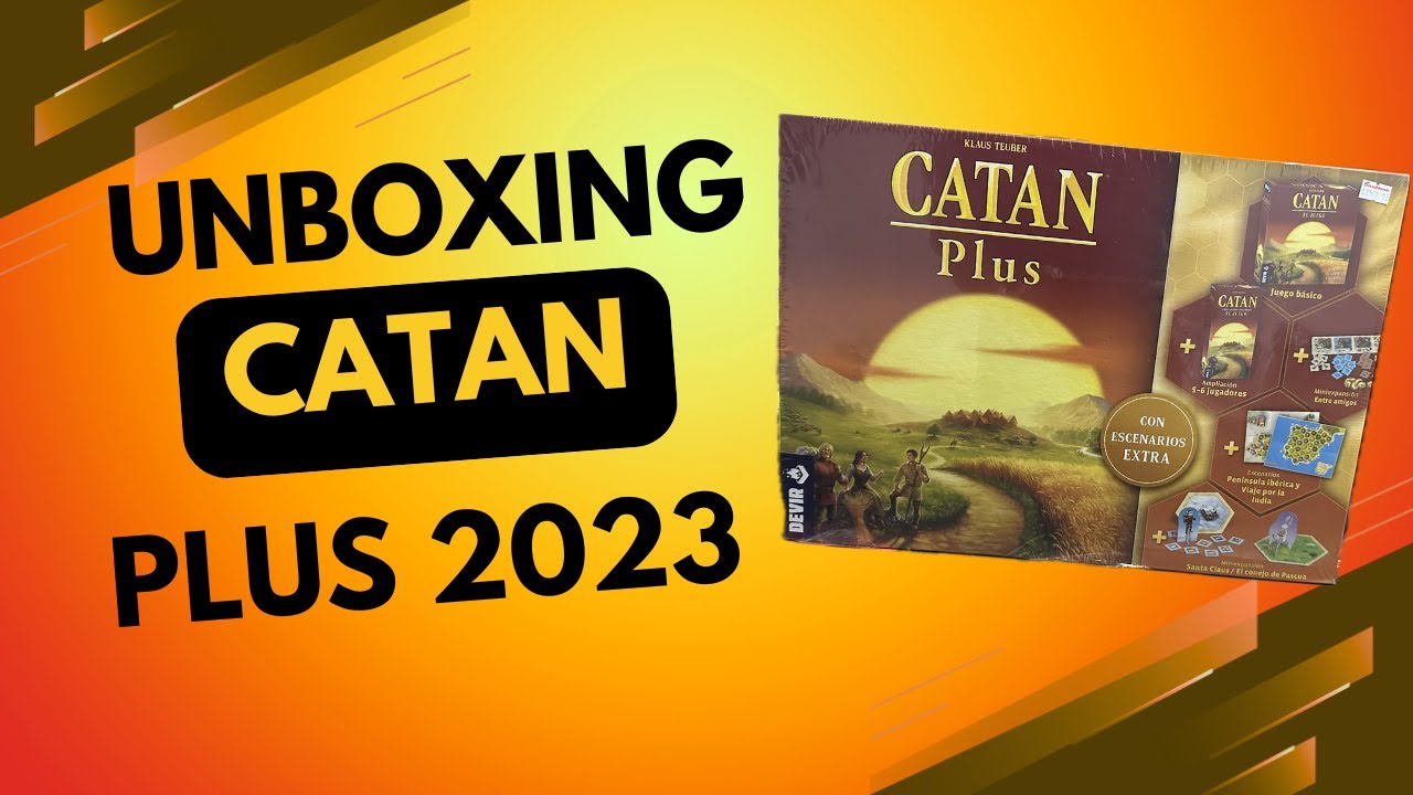 Catan Plus 2023 Unboxing. ¡Gran valor por tu dinero! - YouTube