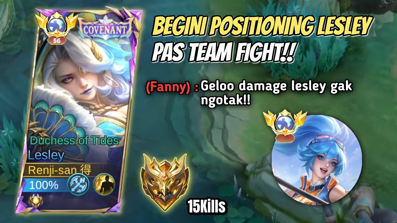 LESLEY PAKE BUILD INI BIKIN LAWAN PANIK | Build Emblem Top Global ...