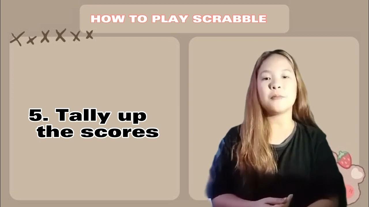 How to play scrabble - YouTube
