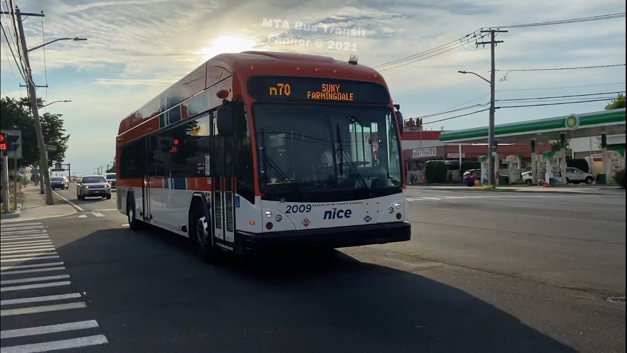 NICE Bus EXCLUSIVE: 2021 Gillig BRT+ CNG 2009 n70! - YouTube