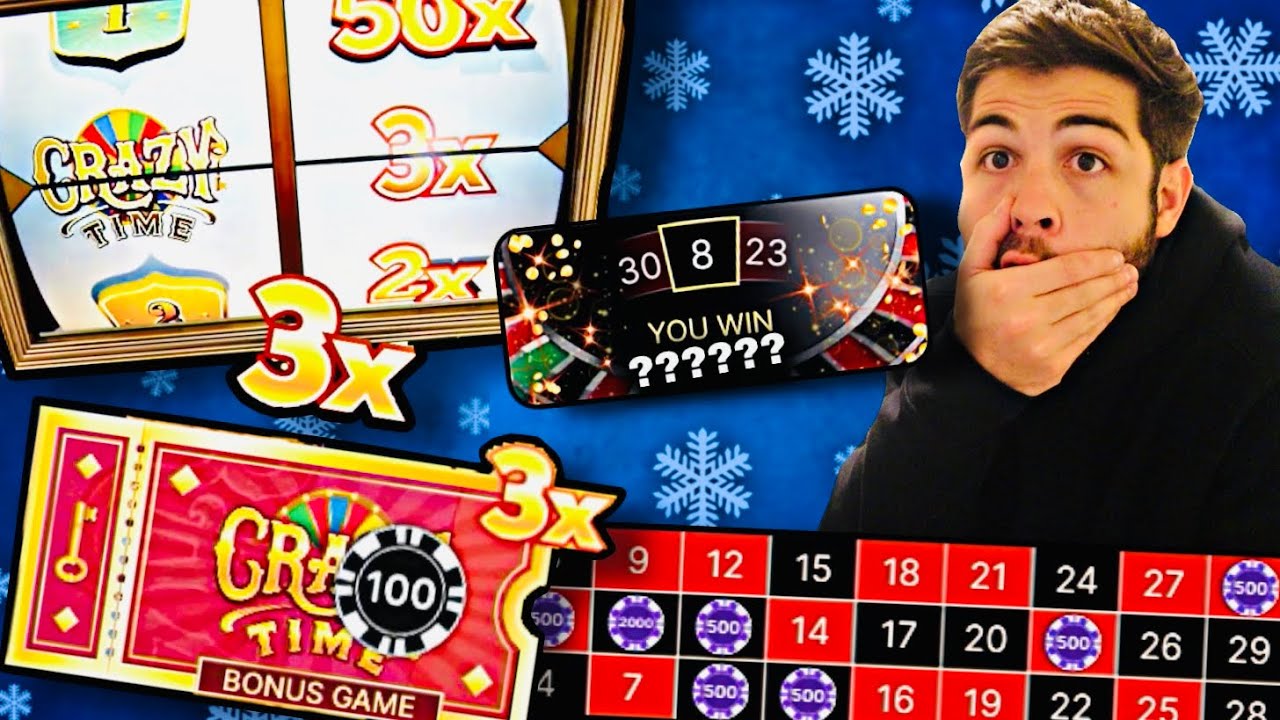 3X Top Slot Crazy Time Plus HUGE Roulette Win!!! - YouTube