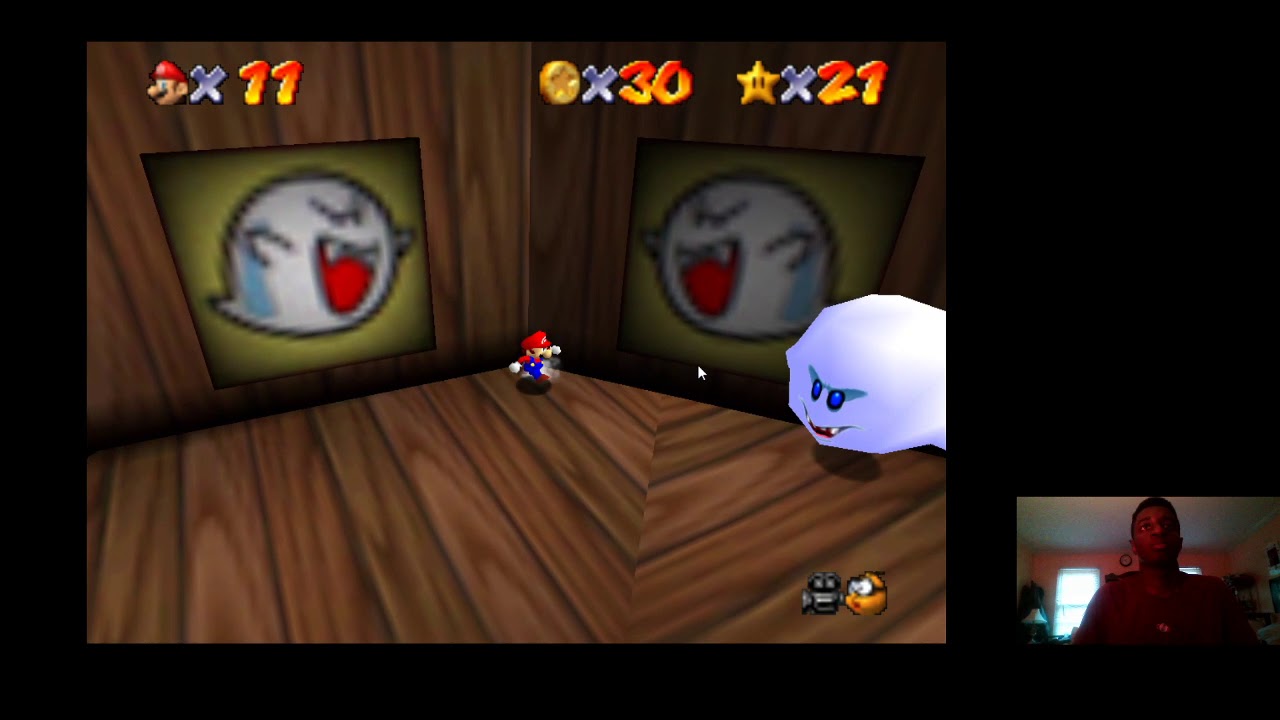 Super Mario 64 100% playthrough pt20 - Ride Big Boo's Merry-Go-Round ...