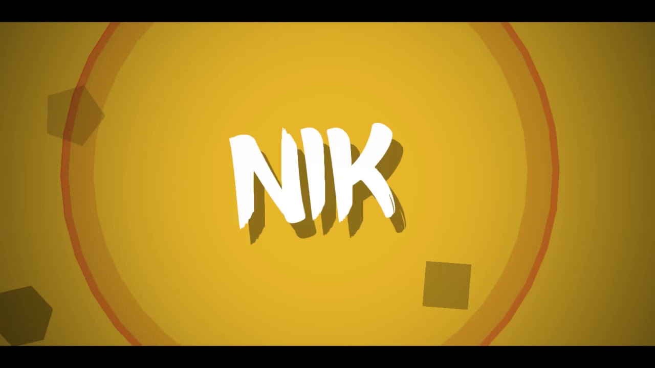 Intro for Nik (Template) - YouTube