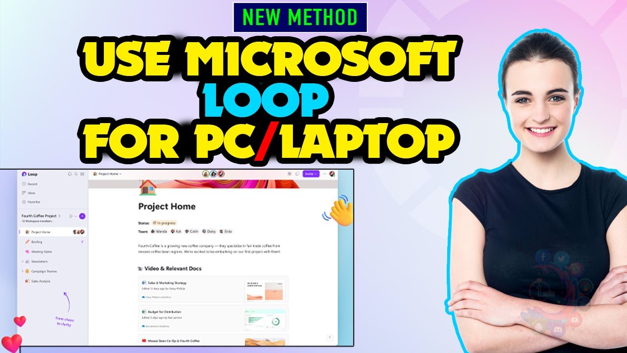 How to use microsoft loop 2024 - YouTube