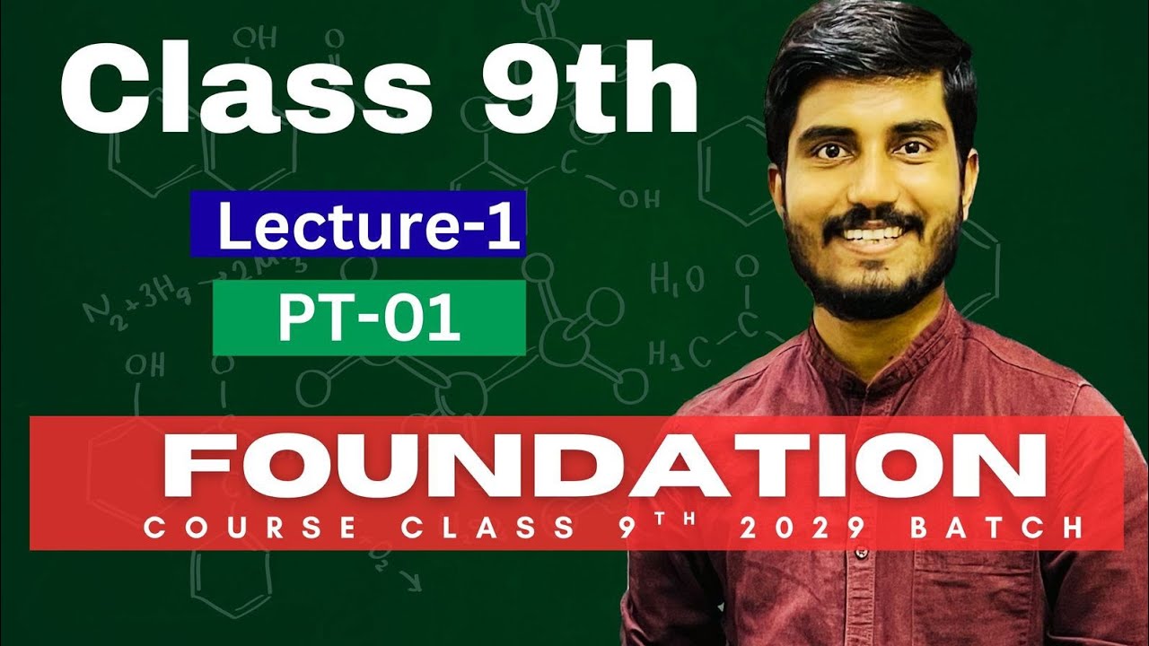 L-01 | Foundation Course | Class 9th | Periodic Table - YouTube