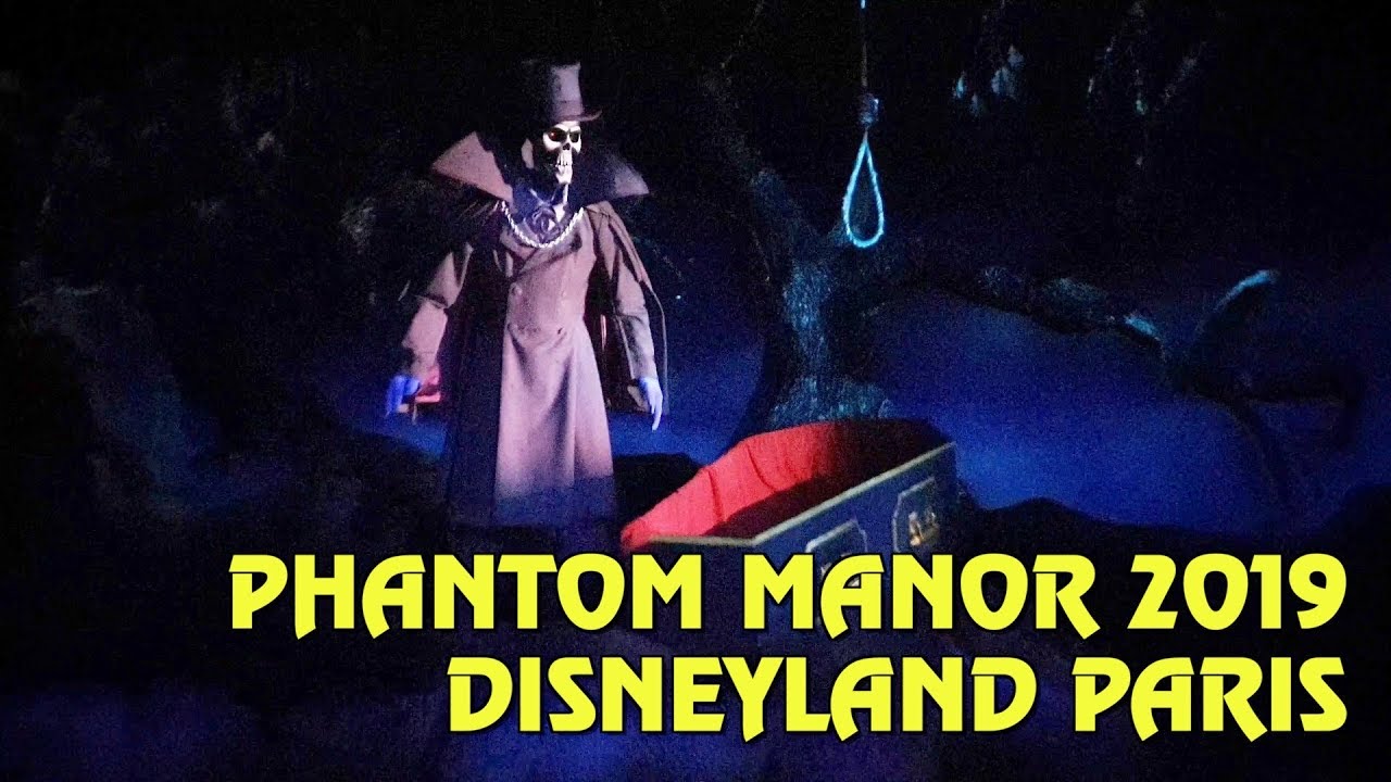 Phantom Manor POV at Disneyland Paris - Original Music Restored - YouTube